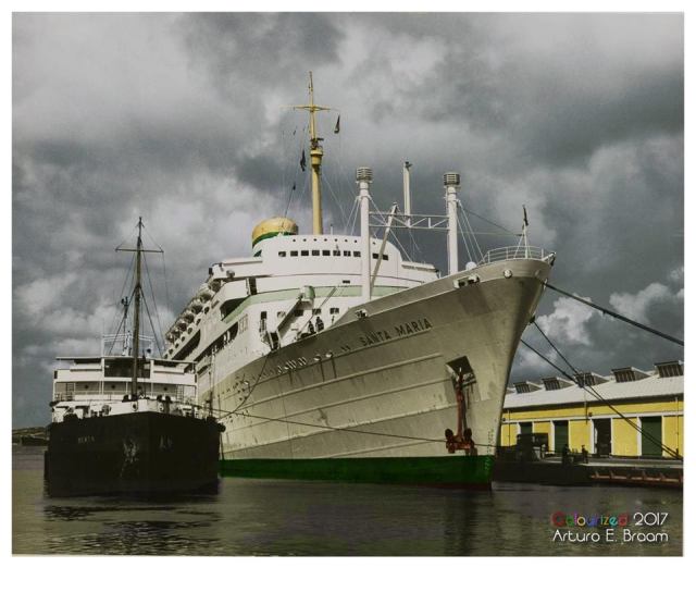 No.850 Santa Maria launched in 1952 | The World's Passenger Ships