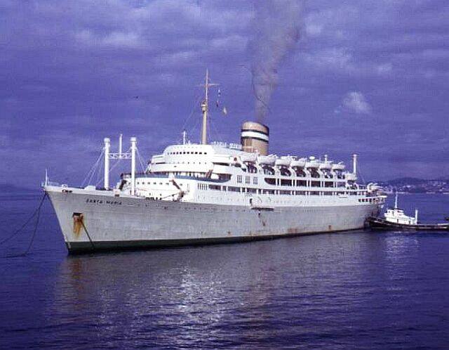 No.850 Santa Maria launched in 1952 | The World's Passenger Ships
