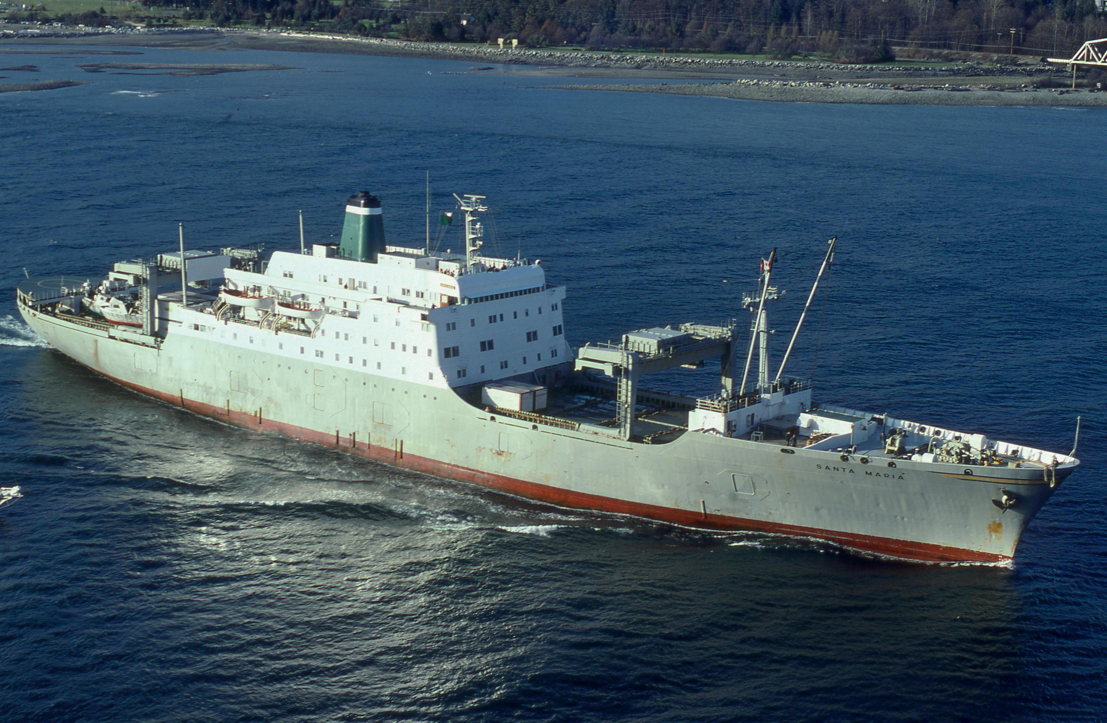 No.928 Santa Maria launched 1962 | The World's Passenger Ships