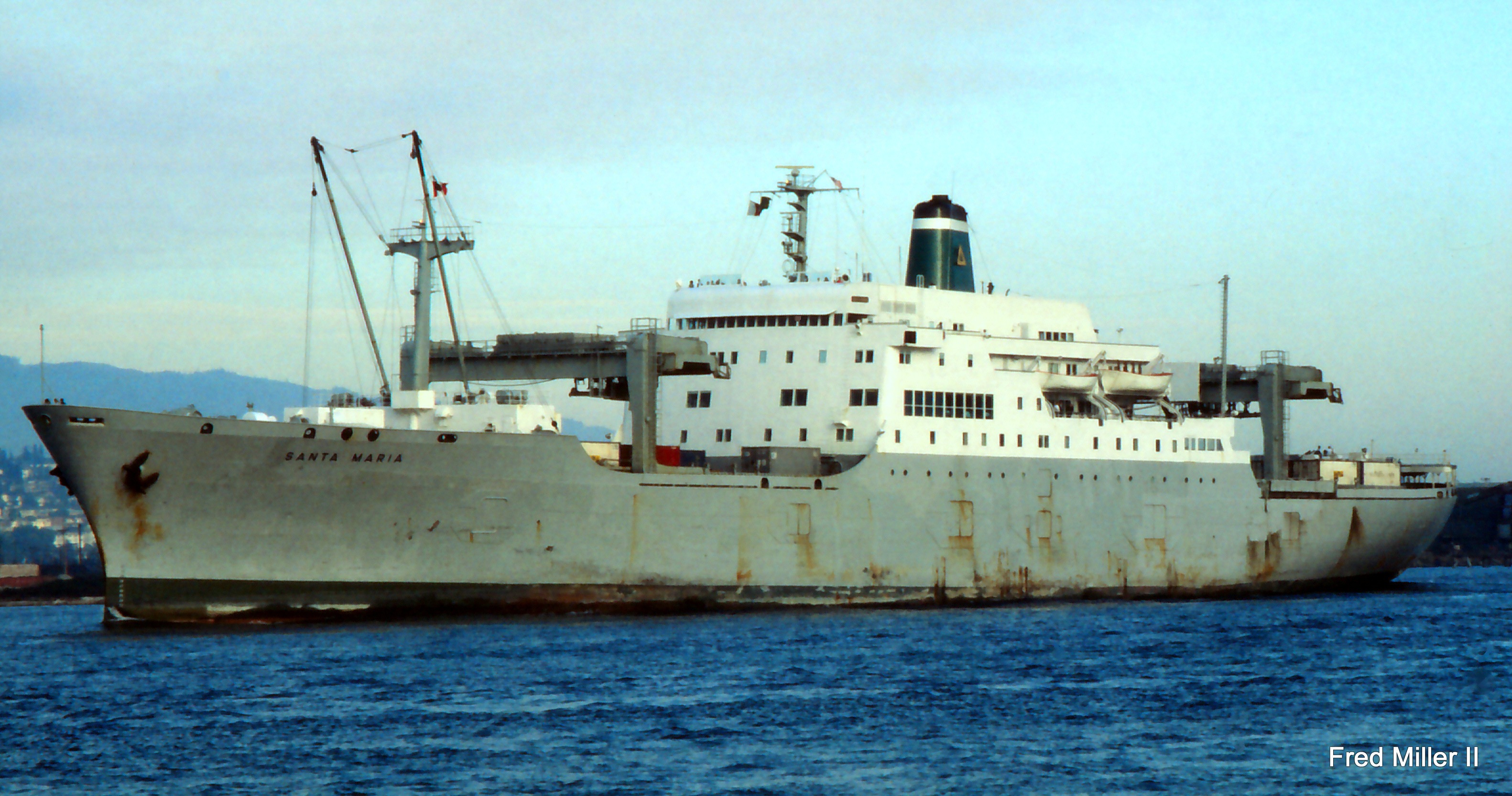 No.928 Santa Maria launched 1962 | The World's Passenger Ships
