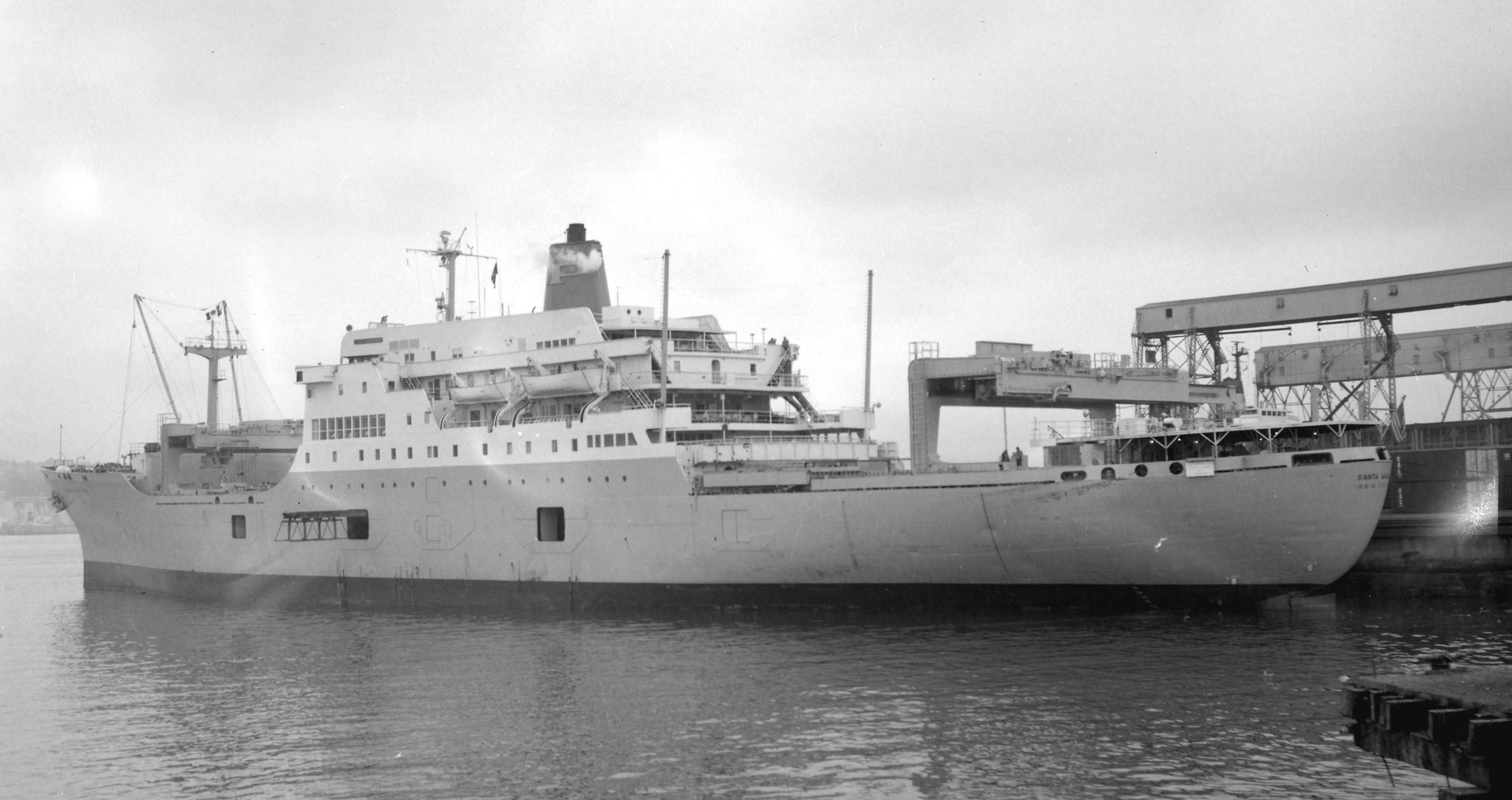 No.925 Santa Mariana launched in 1962 | The World's Passenger Ships
