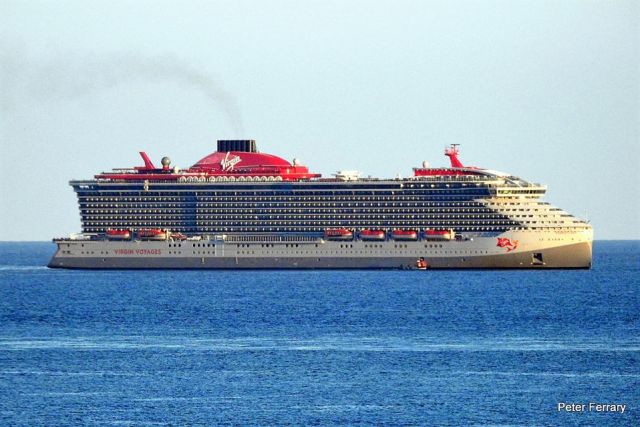 No.1936 Scarlet Lady floated out 8 Feb 2019 | The World's Passenger Ships