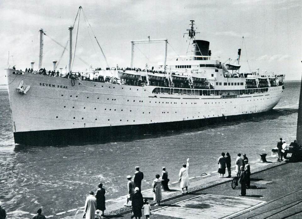 No.634 Mormacmail launched in 1940 | The World's Passenger Ships