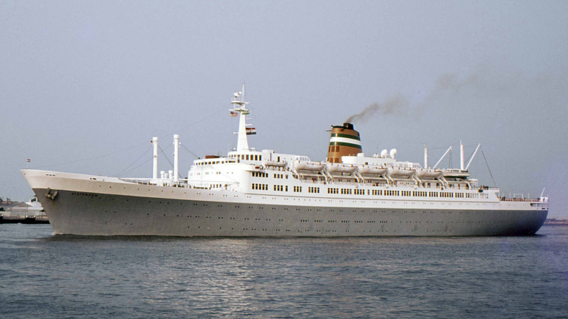 No.887 Statendam launched in 1956 | The World's Passenger Ships