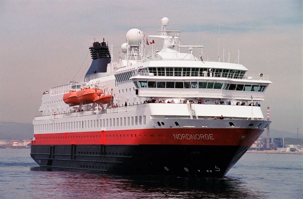 No.1404 Nordnorge launched in 1996 | The World's Passenger Ships