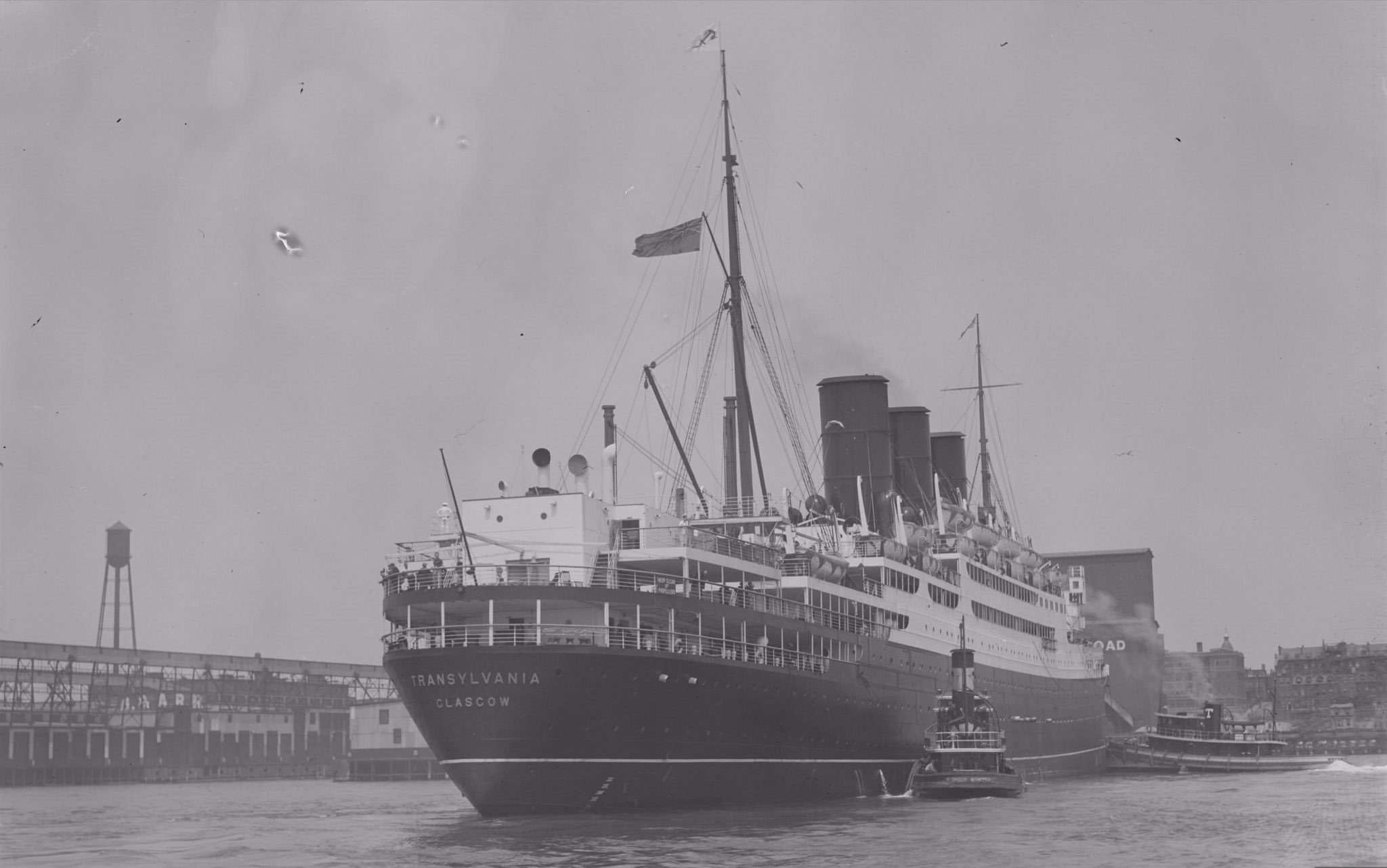 No.419 Transylvania launched in 1925 | The World's Passenger Ships