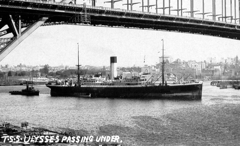 No.223 Ulysses launched in 1913 | The World's Passenger Ships