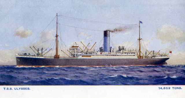No.223 Ulysses launched in 1913 | The World's Passenger Ships