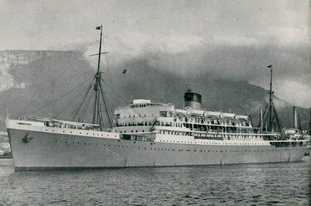 No.620 Pretoria Castle launched in 1938 | The World's Passenger Ships
