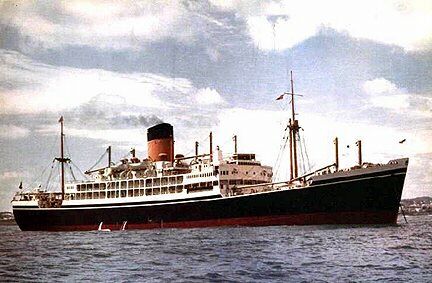 No.738 Corinthic launched in 1946 | The World's Passenger Ships