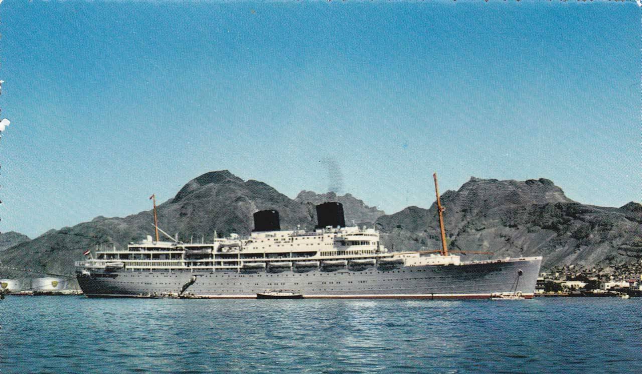 No.740 Willem Ruys launched in 1946 | The World's Passenger Ships