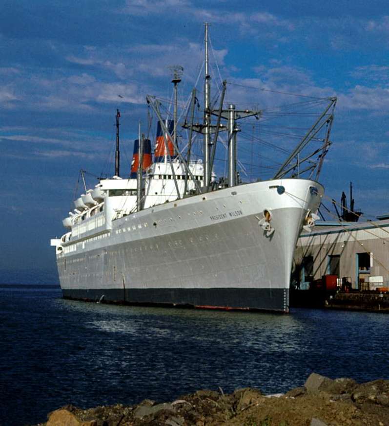 No.744 President Wilson launched in 1946 | The World's Passenger Ships