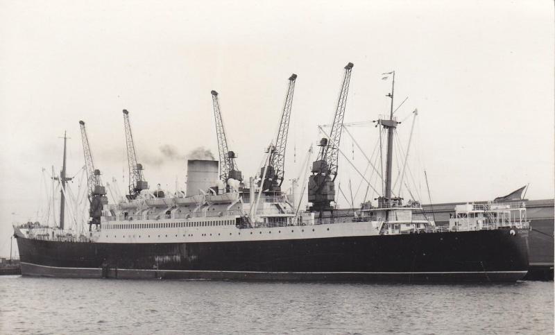 No.749 Parthia launched in 1947 | The World's Passenger Ships