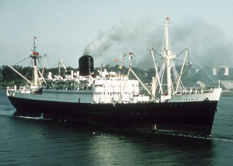 No.749 Parthia launched in 1947 | The World's Passenger Ships