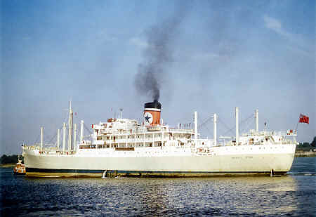 No.750 Brasil Star launched in 1947 | The World's Passenger Ships