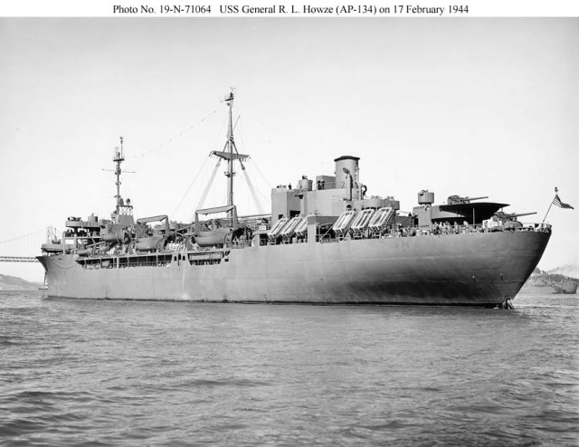 No.669 General R L Howse launched in 1943 | The World's Passenger Ships