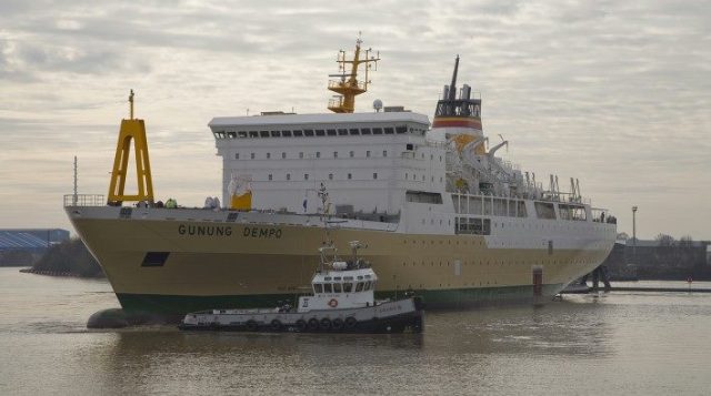 No.1730 Gunung Dempo launched in 2008 | The World's Passenger Ships