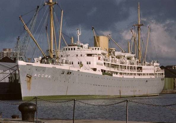 No.748 Accra launched in 1947 | The World's Passenger Ships