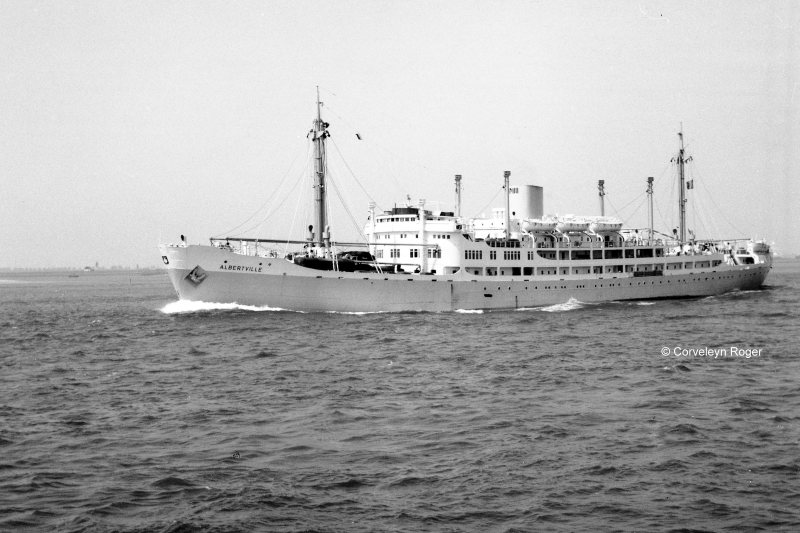 No.753 Albertville launched in 1947 | The World's Passenger Ships