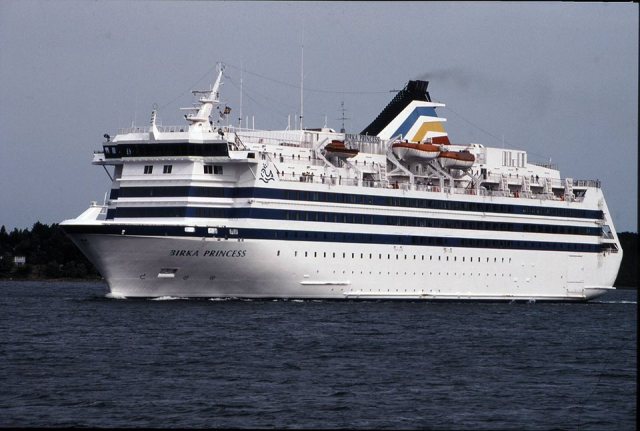 No.1178 Birka Princess launched in 1985 | The World's Passenger Ships