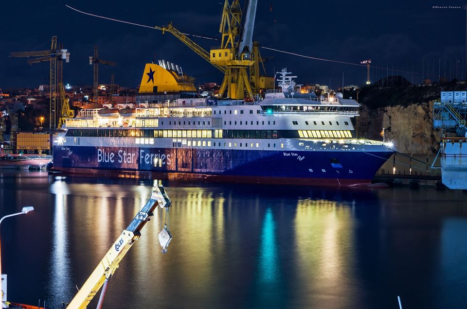 No.1820 Blue Star Patmos launched in 2012 | The World's Passenger Ships
