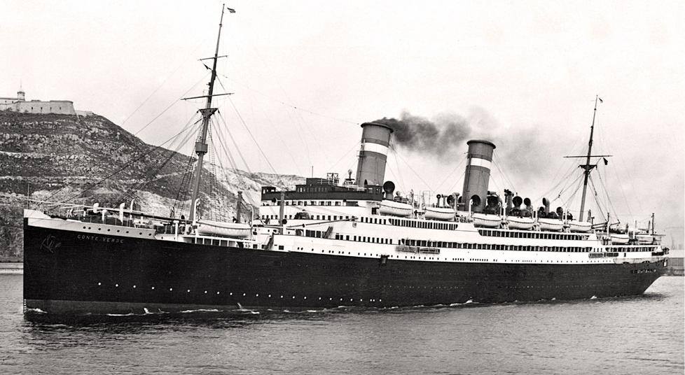 No.363 Conte Verde launched in 1922 | The World's Passenger Ships