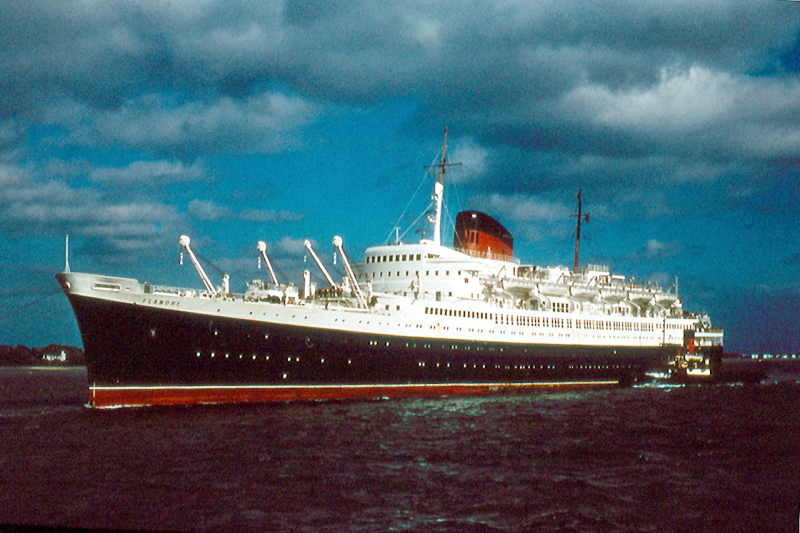 No.834 Flandre launched in 1951 | The World's Passenger Ships