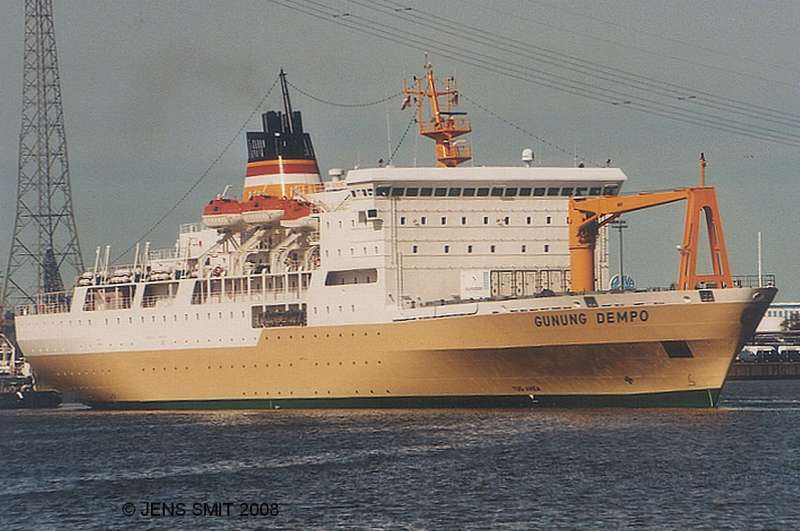 No.1730 Gunung Dempo launched in 2008 | The World's Passenger Ships