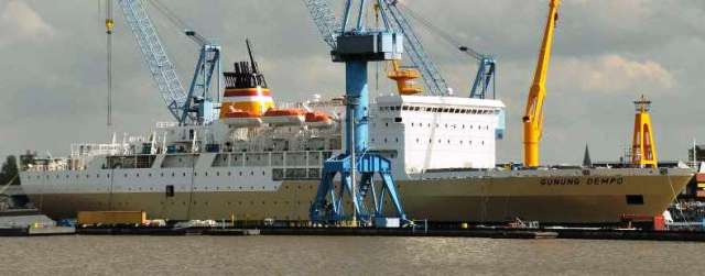 No.1730 Gunung Dempo launched in 2008 | The World's Passenger Ships
