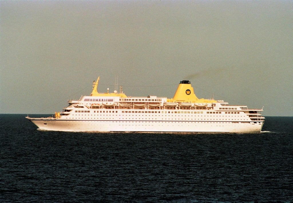 No.1177 Homeric launched in 1985 | The World's Passenger Ships