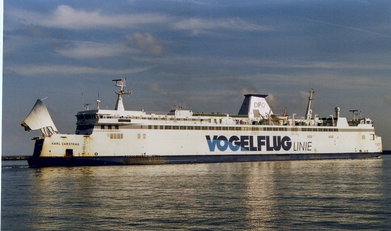 No.1182 Karl Carstens launched in 1986 | The World's Passenger Ships