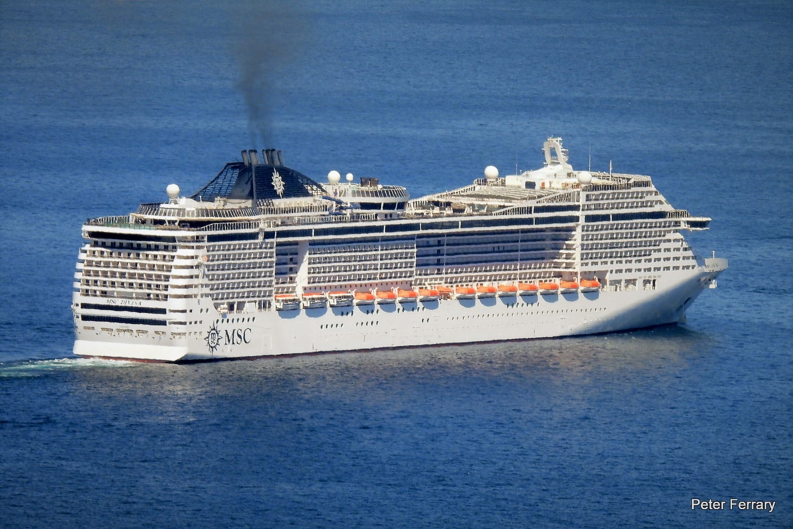 No.1805 MSC Divina launched in 2011 | The World's Passenger Ships