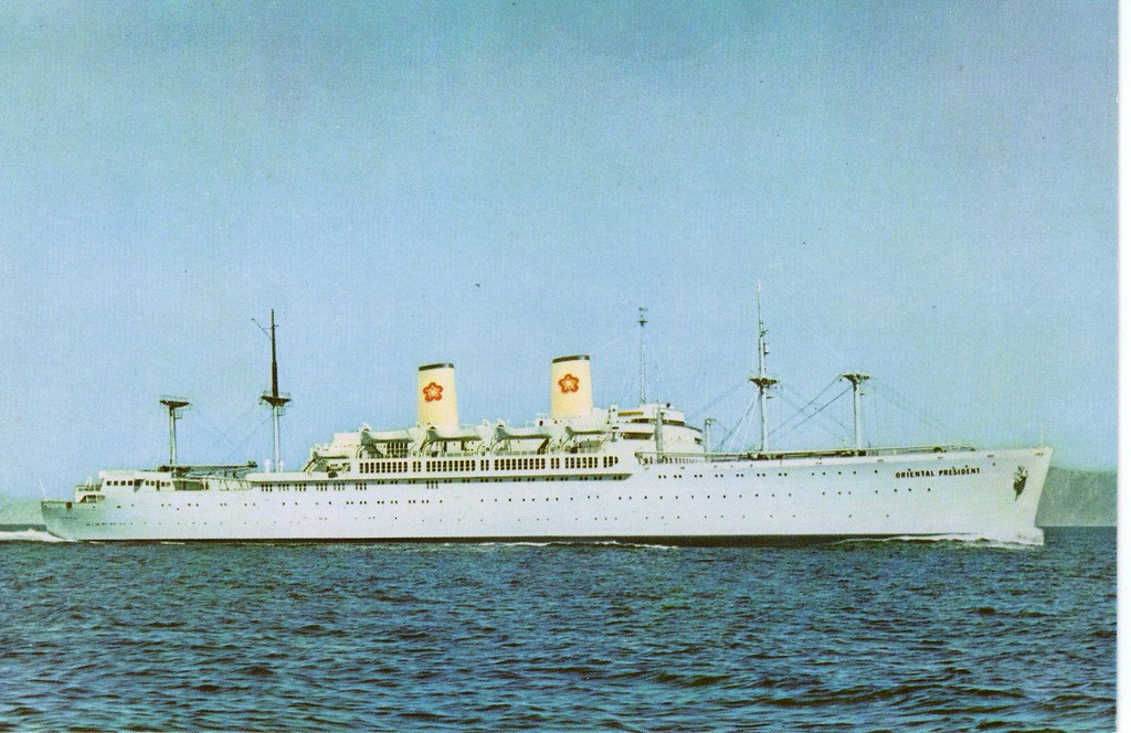 No.739 President Cleveland launched in 1946 | The World's Passenger Ships