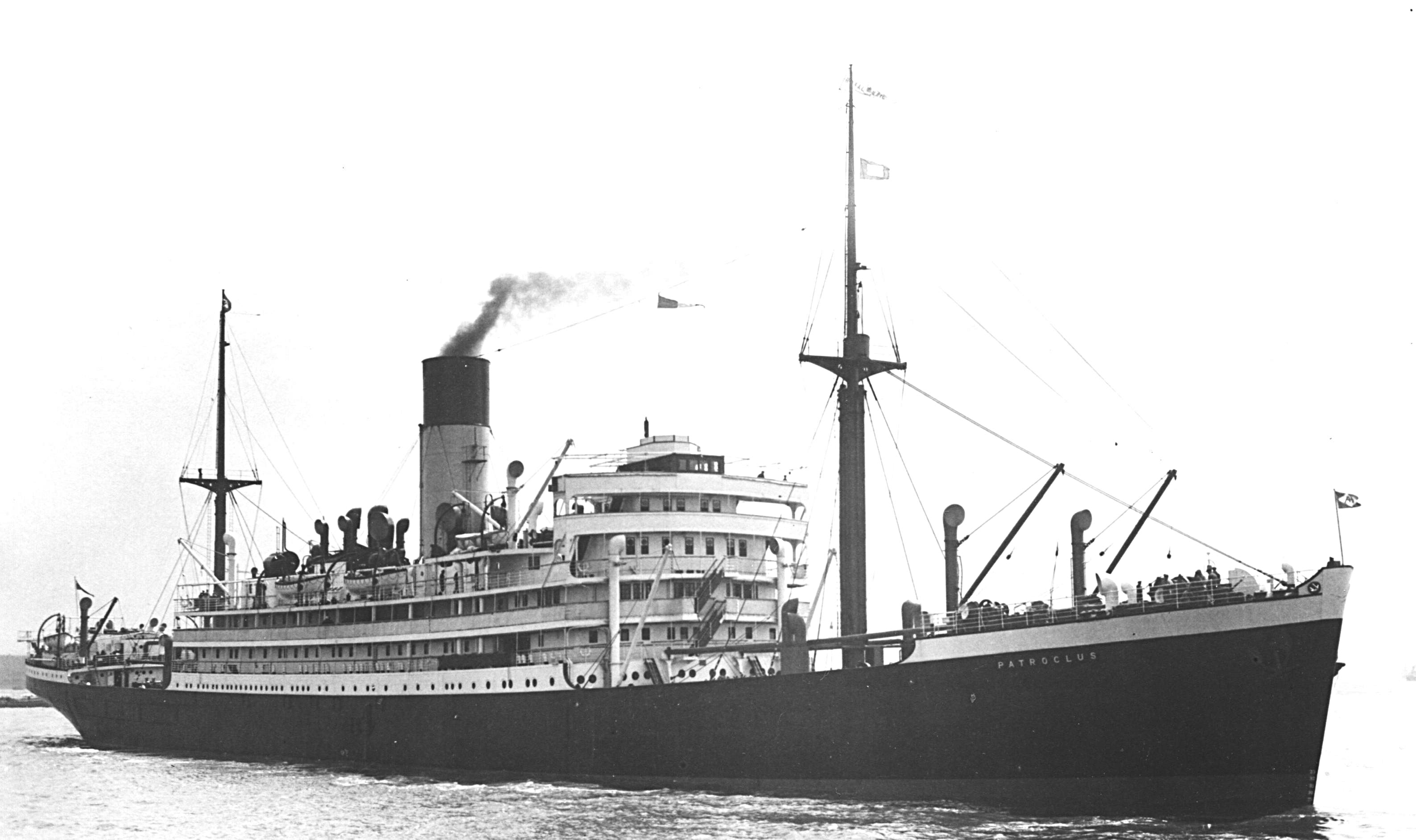 No.374 Patroclus launched in 1923 | The World's Passenger Ships