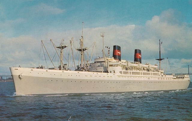 No.739 President Cleveland launched in 1946 | The World's Passenger Ships