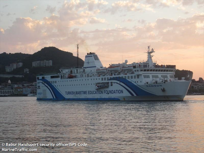 No.1164 Samsun launched in 1984 | The World's Passenger Ships
