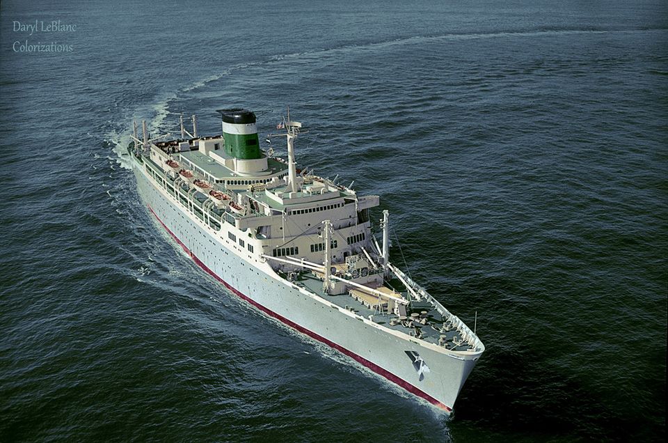 No.898 Santa Paula launched in 1958 | The World's Passenger Ships