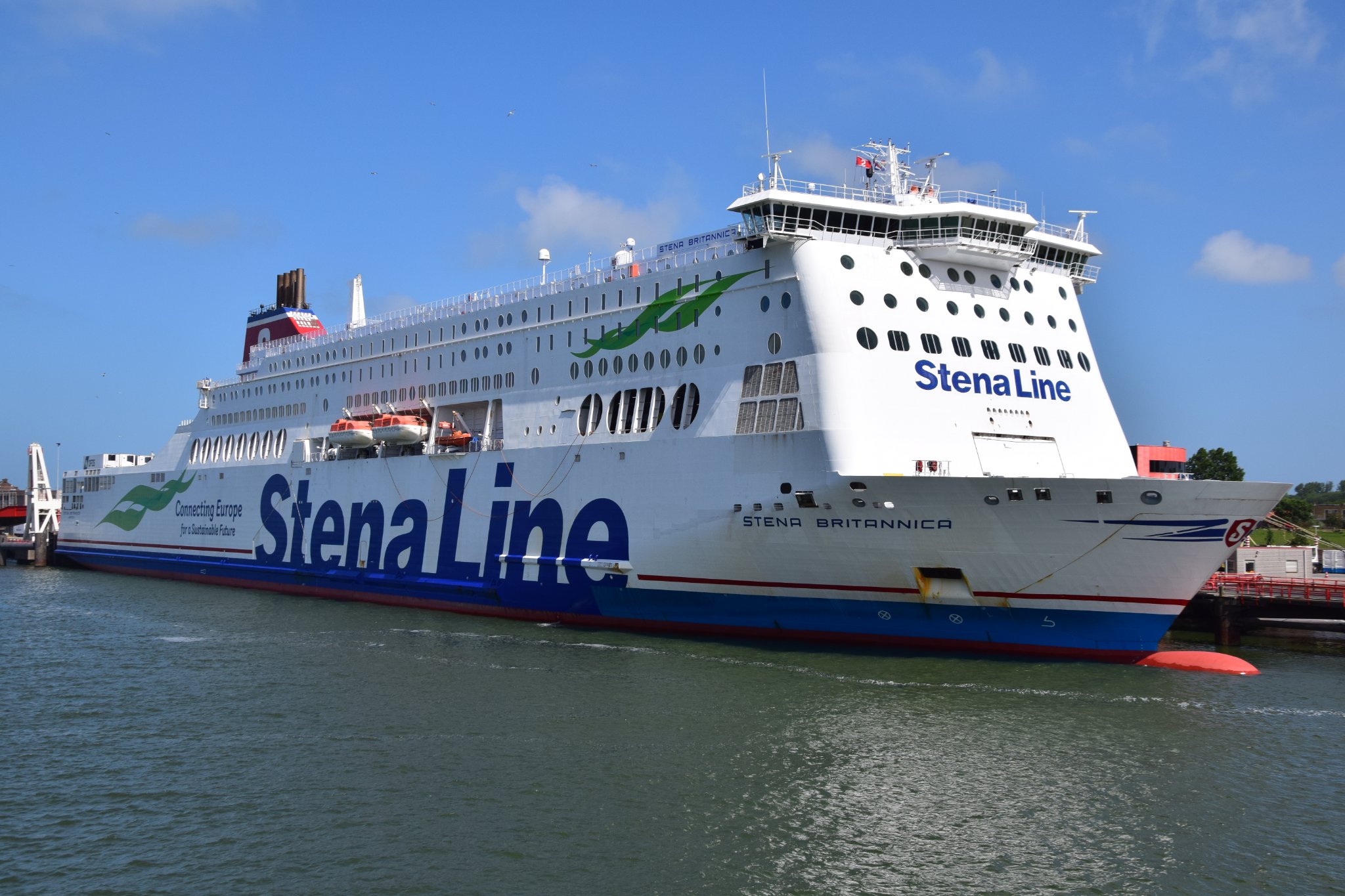 No.1778 Stena Britannica launched in 2010 | The World's Passenger Ships