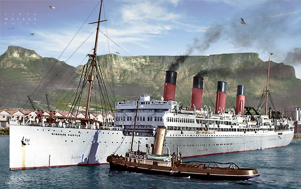 No.319 Windsor Castle launched in 1921 | The World's Passenger Ships
