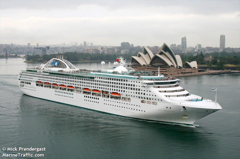 No.1368 Sun Princess launched in 1995 | The World's Passenger Ships