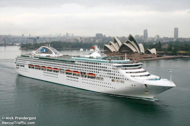 No.1368 Sun Princess launched in 1995 | The World's Passenger Ships