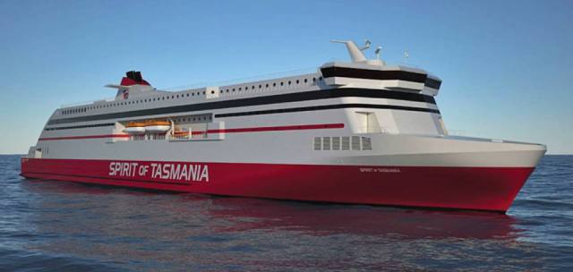 No.2068 Spirit of Tasmania IV floated out 27 Oct 2023 | The World's ...