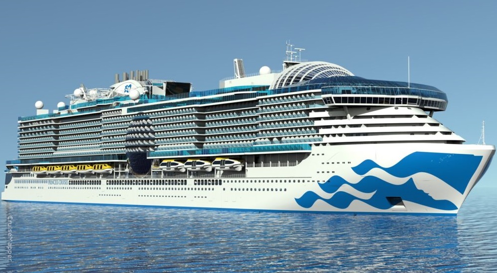 No.2087 Star Princess floated out 26 Sept 2024 | The World's Passenger ...