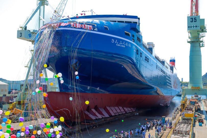 No.2086 Sunflower Pirka launched 4 Sep 2024 | The World's Passenger Ships